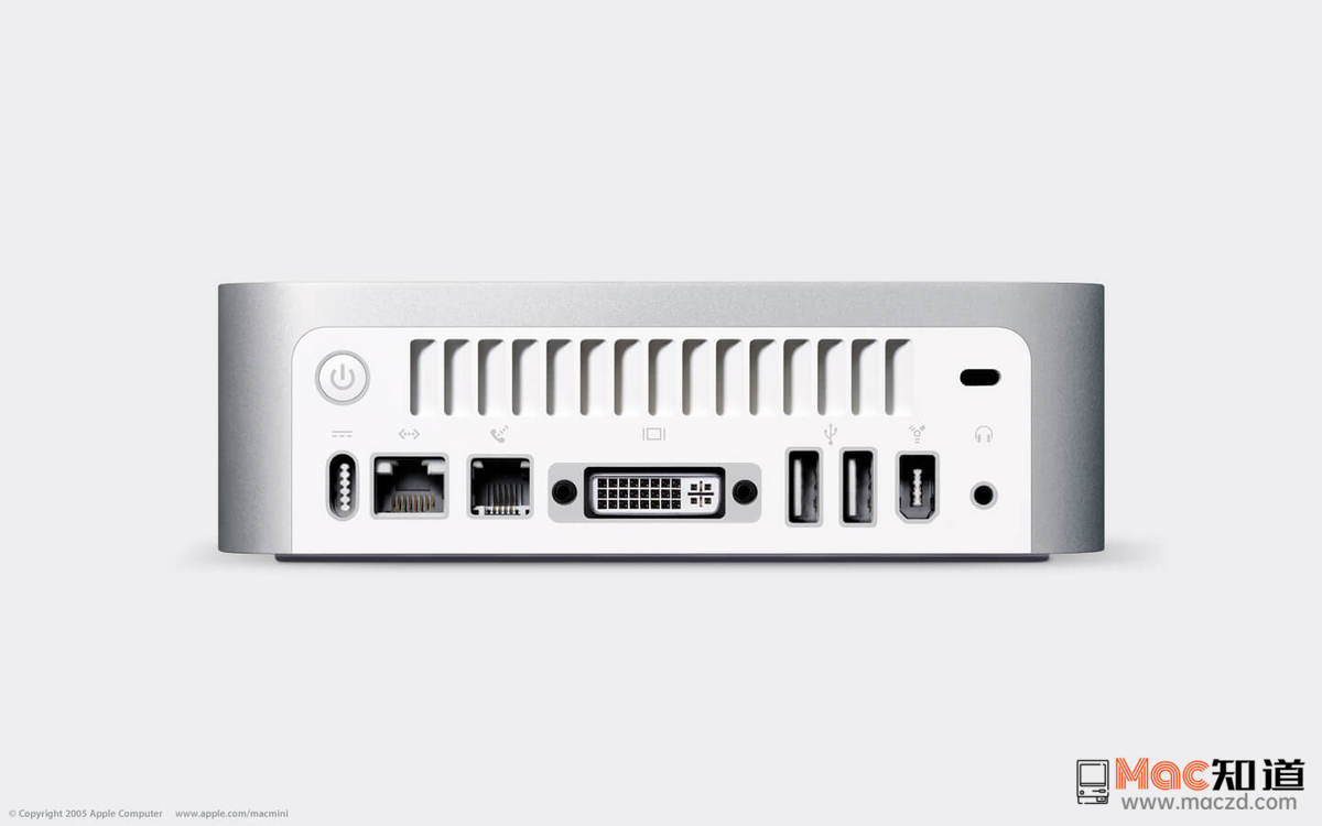 Mac mini（2005 年初）G4 1.25/1.42 技术参数 - Mac知道